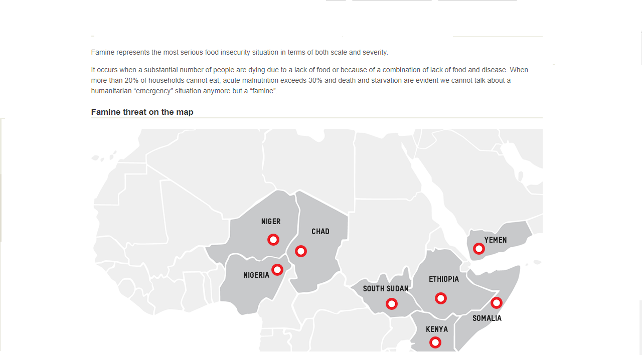 Oxfam: Hungry in a world of plenty: millions on the brink of famine: In ...
